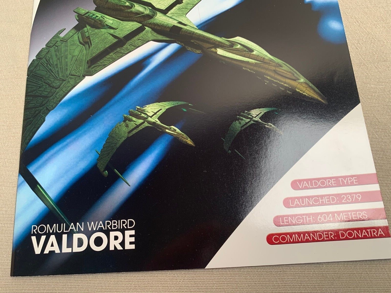 NEW Star Trek - Valdore-class Warbird Romulan Empire, IRW Valdore ...