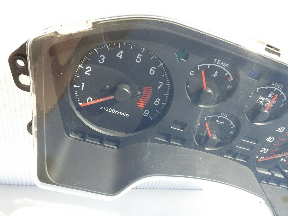 1990-1994 Eclipse Talon Laser RPM Instrument gauge cluster 309966 Kms ...