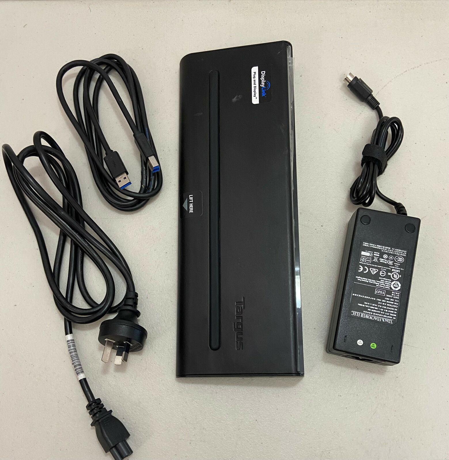 Targus ACP7702AUZ USB 3.0 2K Dual Display Port Docking Station - Plug ...
