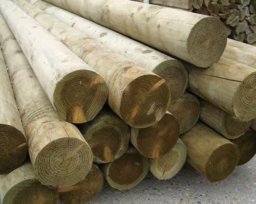 Pine Post 100mm - 125mm x 3 meter long, Fence post | eBay Australia