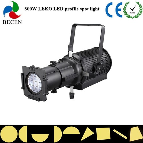 US RDM LED Leko Followspot 300W Follow Spot DMX Theatre Stage Lighting ...