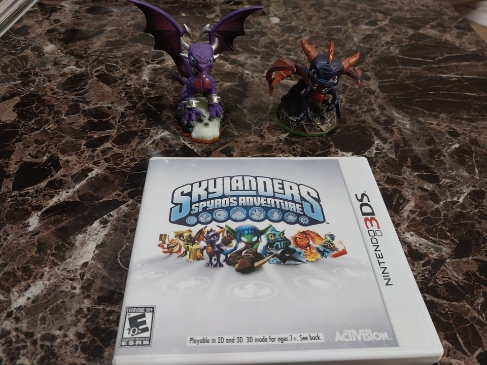 Pre-Owned Skylanders Spyro’s Adventure Nintendo 3DS With Figures (Spyro ...