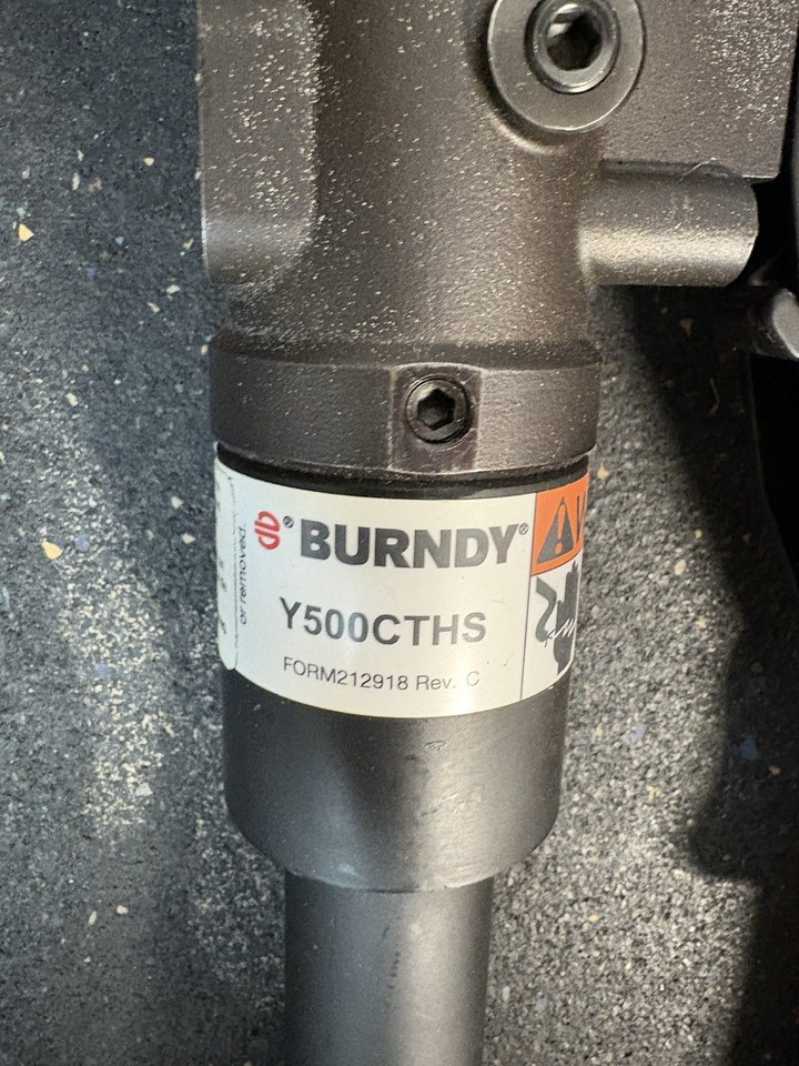 Burndy Crimper Y500CTHS W/ Die Set | eBay