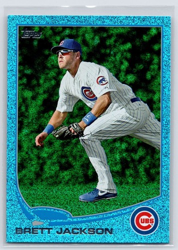 2013 Topps Blue Sparkle #578 Brett Jackson Chicago Cubs Baseball Card ...