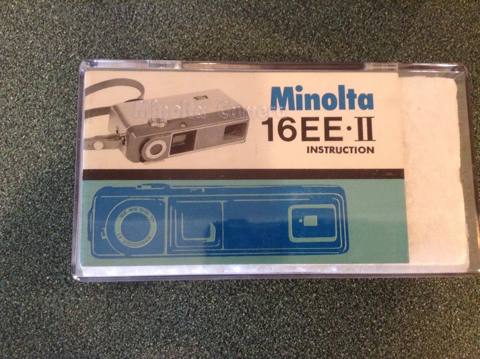 MINOLTA 16-EE II Miniature Camera | eBay