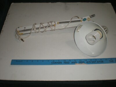 Articulating Spring Loaded Work Bench Inspection Light Lamp w/ Long ...