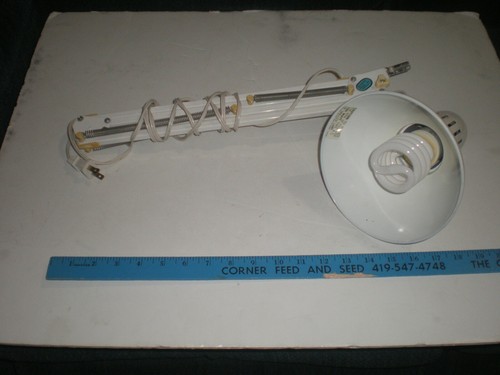 Articulating Spring Loaded Work Bench Inspection Light Lamp w/ Long ...