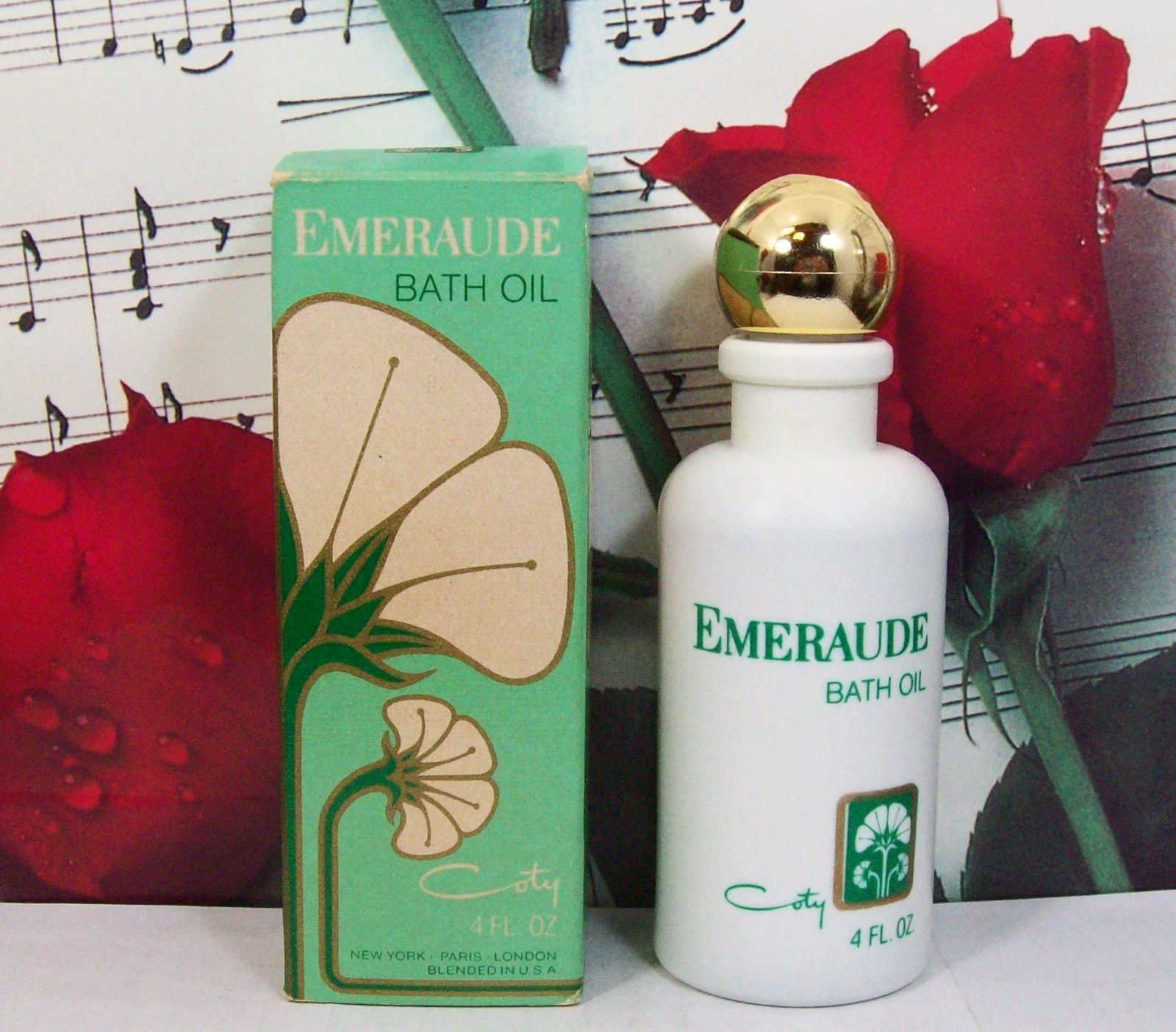 Emeraude Bath Oil 4.0 Oz. By Coty. Vintage. | eBay