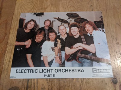 PRESS PROMO MUSIC BAND PHOTO 8" x 10" 1993 ELO PART II ELECTRIC LIGHT ...