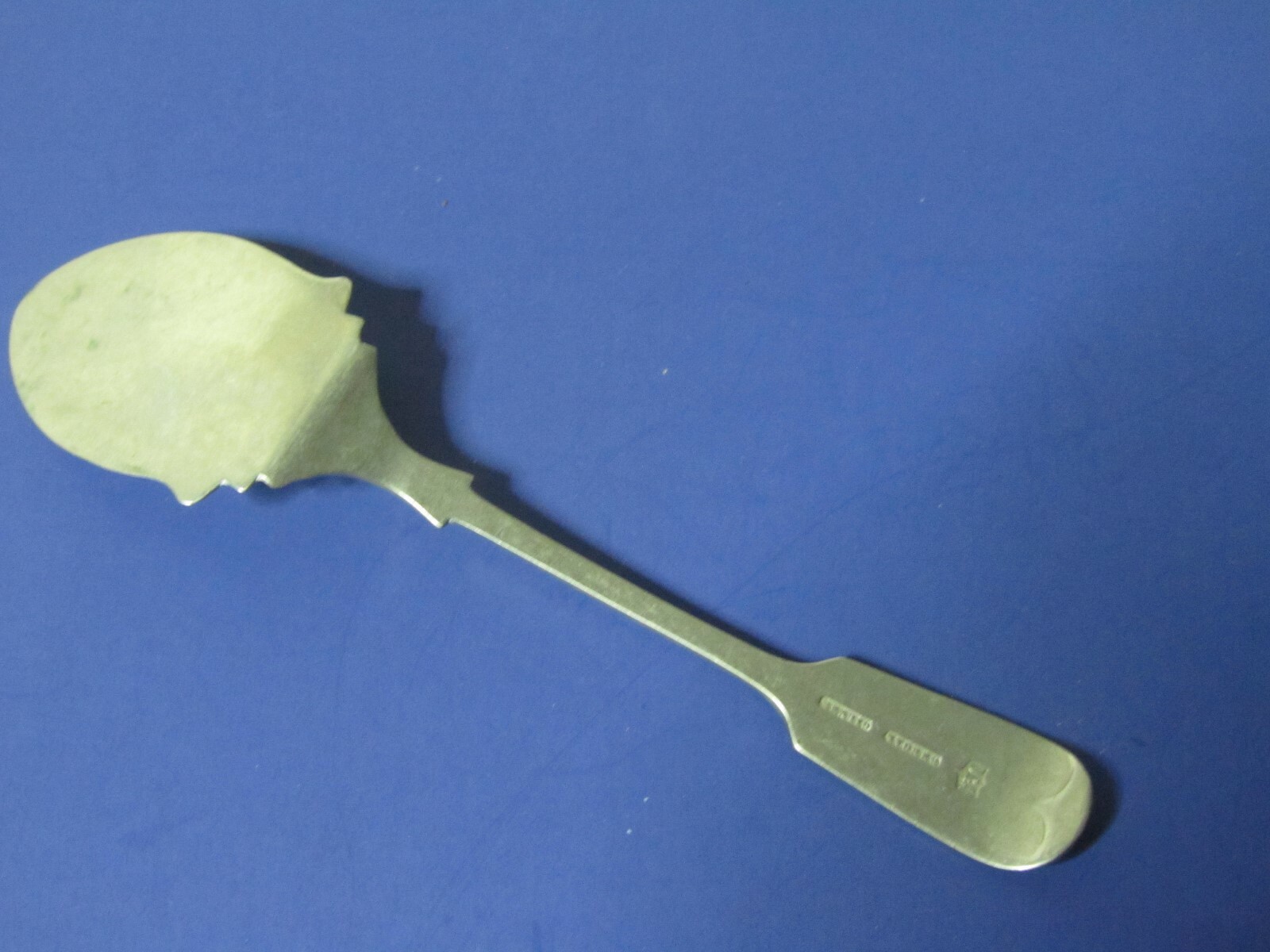 VINTAGE BENGAL SILVER DANIEL & ARTER JAM/PRESERVE SPOON HALLMARKED ...