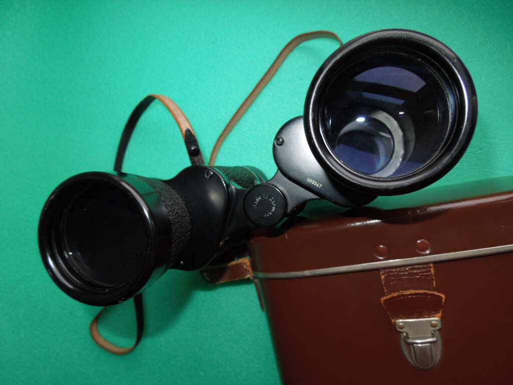 Rare COLLECTOR'S HENSOLDT Wetzlar "DIAGON" 7 X 50 amazing OPTIC & SHAPE ...