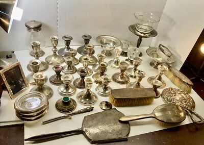Mixed Lots - Antique Sterling Silver Scrap
