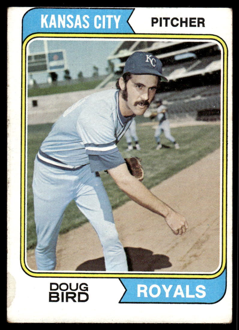 1974 Topps Doug Bird #17 Kansas City Royals Baseball Card | eBay