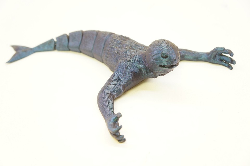 Bloop Vs El Gran Maja Sea Creature NINGEN, NINJEN - 3D fidget toys ...