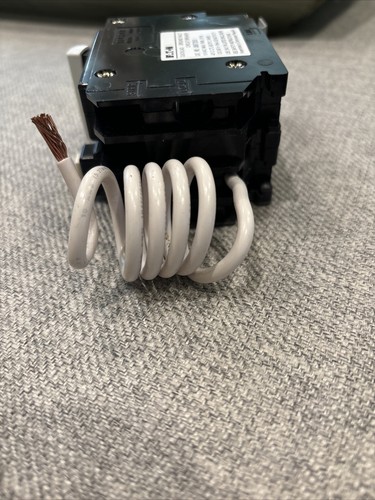 Eaton QBGFT2050 Circuit Breaker 50 Amp Bolt-On Ground Fault Self Test ...