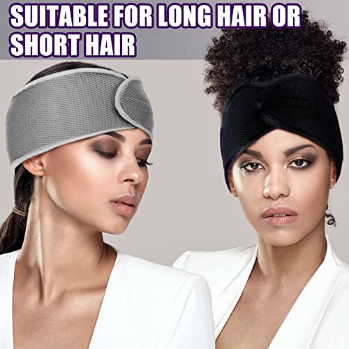 Xuhal 4 Pieces Mesh Hair Wraps for Black Women - Sleeping Hair Scarf ...