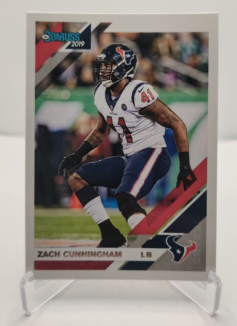 2019 Donruss #111 Zach Cunningham Houston Texans football card | eBay