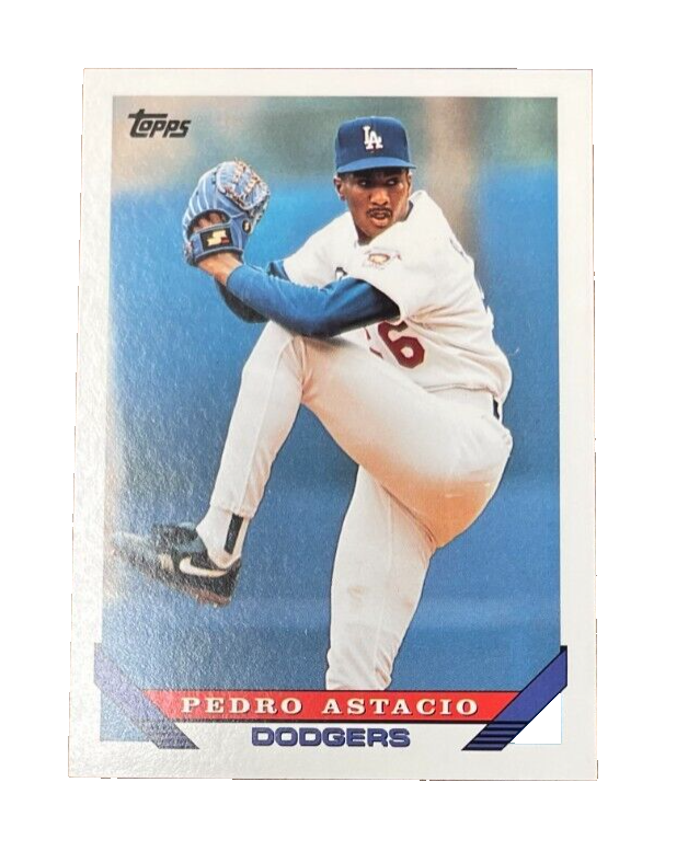 1993 TOPPS Card # 93 Pedro Astacio - Los Angeles Dodgers | eBay