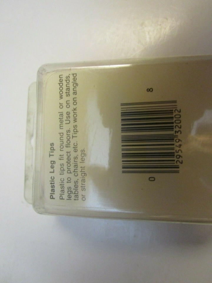 faultless 7/8 Hi-Tip Vinyl Furniture Leg Tip,(4-Pack) 5 packs lot of 20 ...