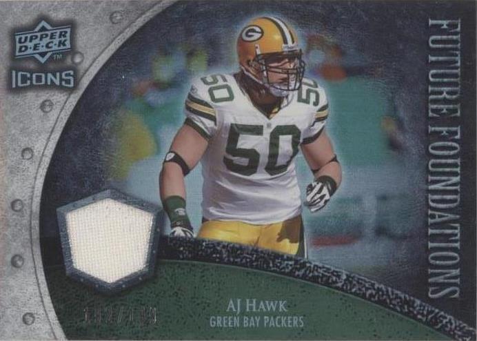 2008 Upper Deck Icons - Future Foundations A.J. Hawk #FF1 Rainbow ...