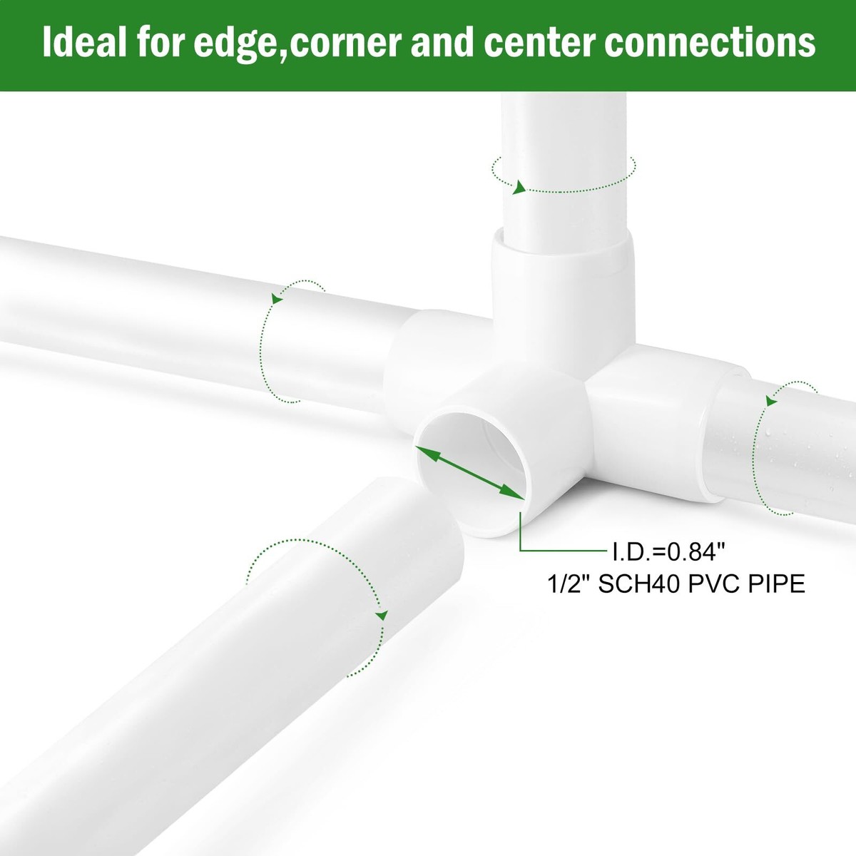 Pvc Pipe Fittings 4 Way PVC Elbow Fittings - Durable & Wholesale ...