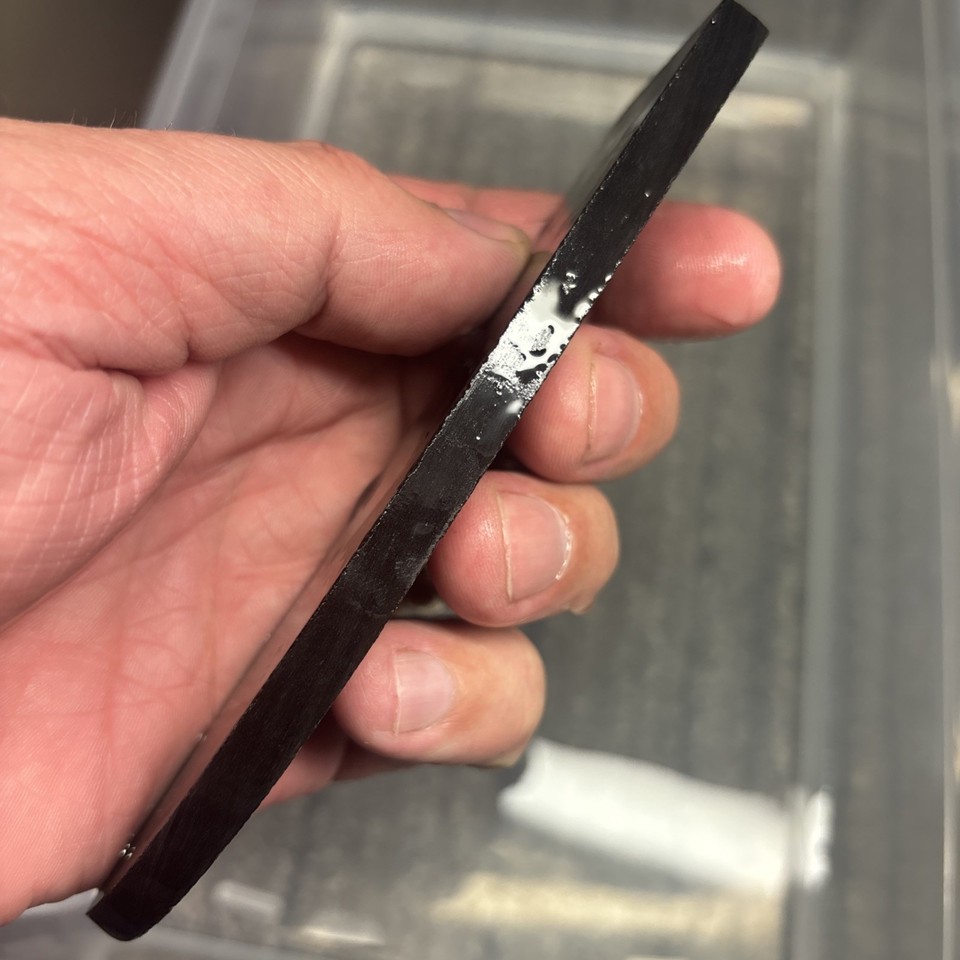 Flint Knapping Practice Black Burns Green Obsidian Preform Blank 1694 ...