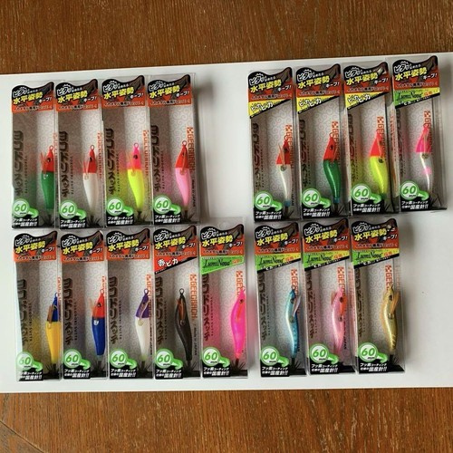 Geecrack Yokodori Sutte 60mm Horizontal Dropper Ika Metal Obama Rig ...