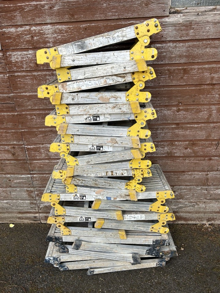 Aluminium 2-Step Hop-Up Work Platform | eBay UK