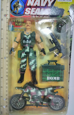 ELITE FORCE ACTION FIGURE TOY KIDS REALISTIC SCALE Navy Military ...