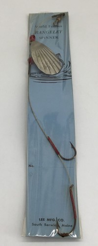 1950s Vintage Rangeley Spinner Fishing Lure Lee Mfg., S. Berwick, Maine ...