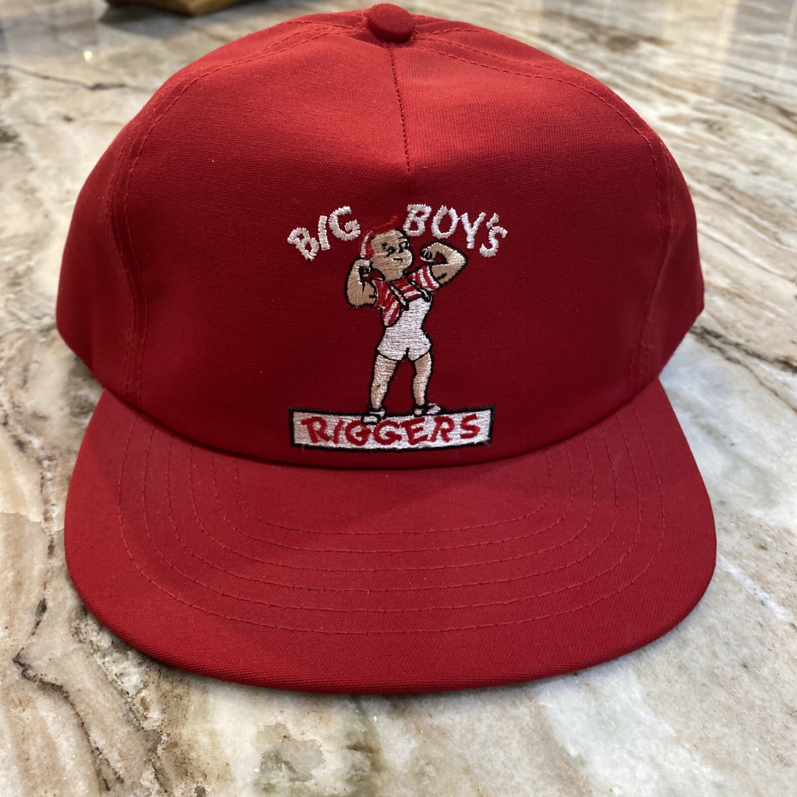Big Boy's Riggers Rigging & Trucking Red Hat Cap Made in USA | eBay