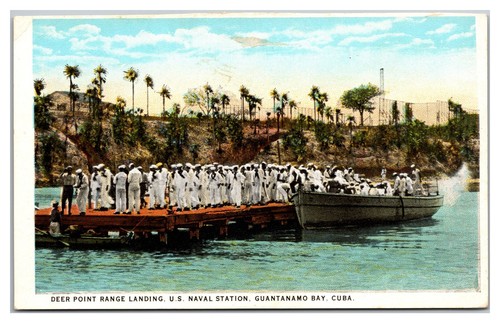 Deer Point Range Landing U.S. Naval Station Guantanamo Bay Cuba Sailors ...