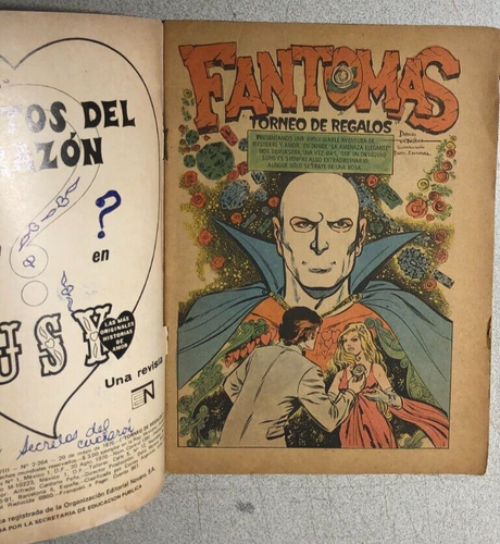 FANTOMAS (1976) Mexican digest sized color comic book in Spanish VG | eBay