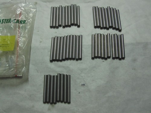 1/2 X 4 Dowel Pins Heat Treated Alloy Steel Bright Finish New 48 PIECES ...