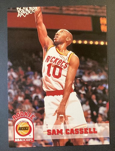 1993-94 NBA Hoops #342 Sam Cassell RC Houston Rockets | eBay