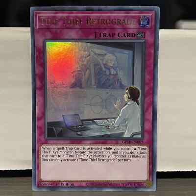 1ST EDITION TIME THIEF RETROGRADE 2020 GFTP-EN069 YUGIOH CARD | eBay