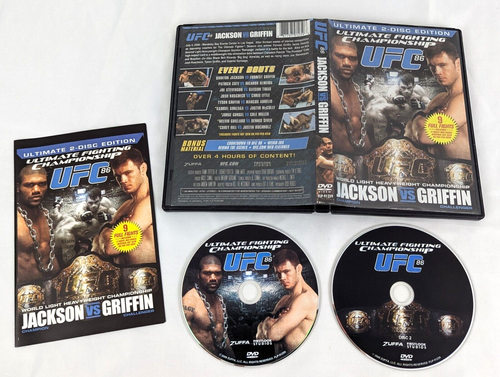 UFC 86 - Jackson Vs Griffin (Ultimate 2 Disc DVD) 9 Full Fights Bonus ...