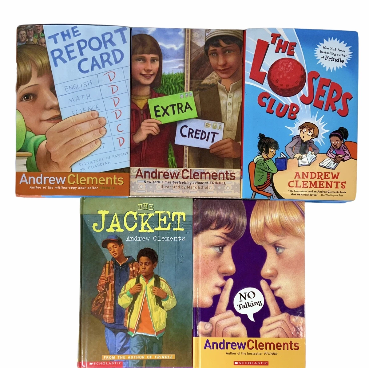 Poster By Andrew Clements No Talking