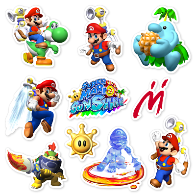 Super Mario Sunshine Characters