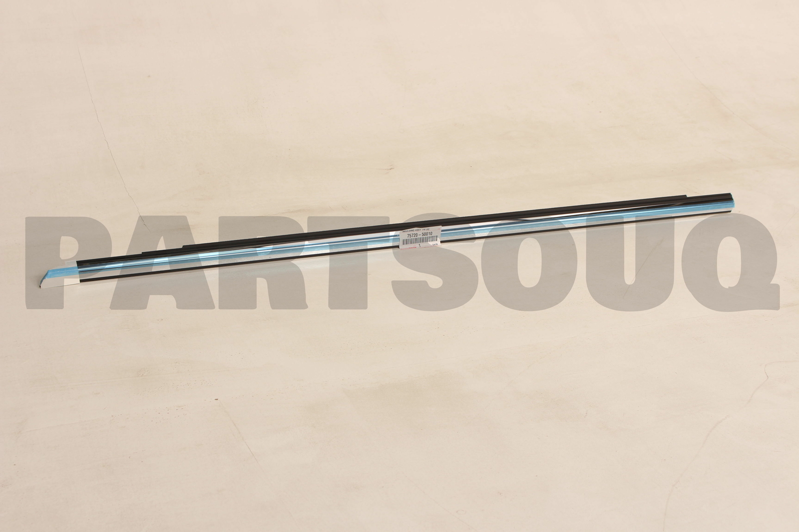 7572050010 Genuine Toyota MOULDING ASSY, FRONT DOOR BELT, LH 75720 ...