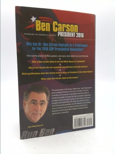 Ben Carson: RX for America (1st Ed, Signed) by John Philip IV Sousa ...