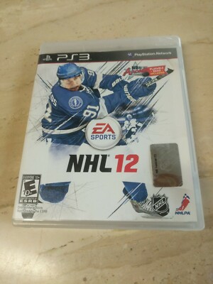 NHL 12 PlayStation 3 PS3 EA Sports Electronic Arts Multiplayer Hockey ...