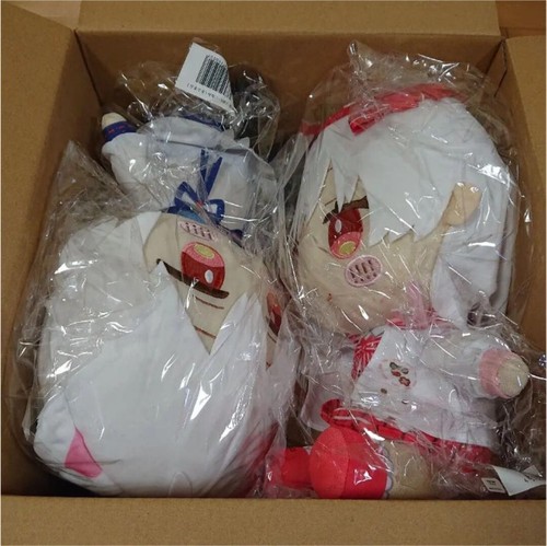 Mafumafu & Manun-chan Osuwari Plush doll Set of 2 Super Mafumafu World ...