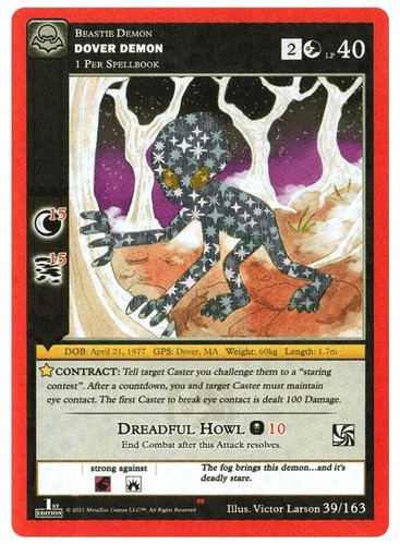 DOVER DEMON-METAZOO NIGHTFALL-1ST EDITION HOLOGRAM - 39/163 Cello ...