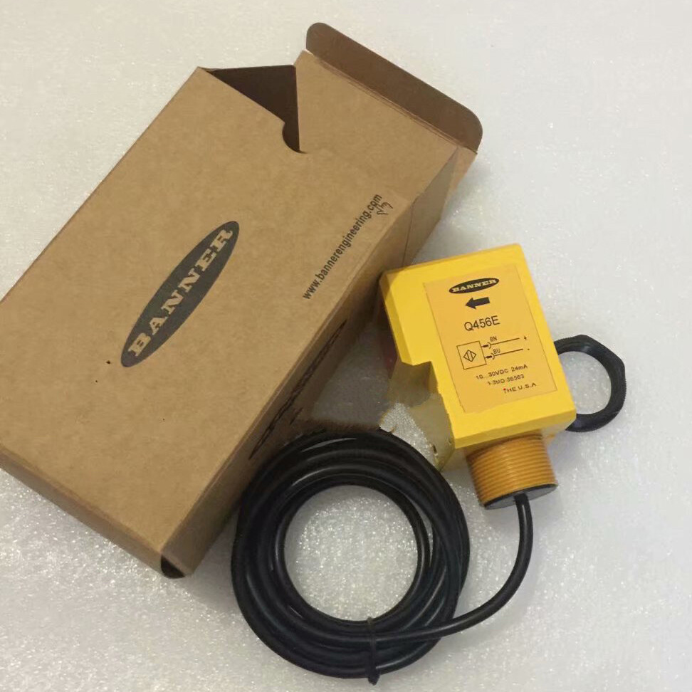 one New BANNER Q456E Photoelectric Switch Sensor FREE SHIP #YP1 | eBay