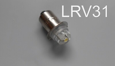 LED Replacement 3v Volt Flashlight Bulb / Fits AA C D Two Cell ...