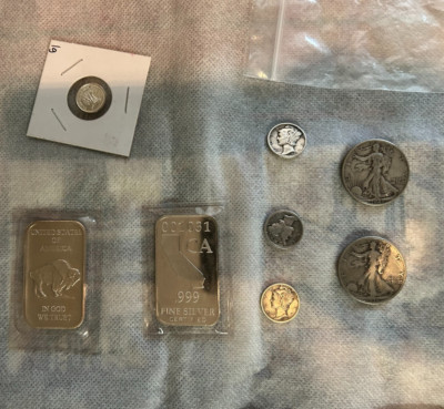 silver grab bags | eBay