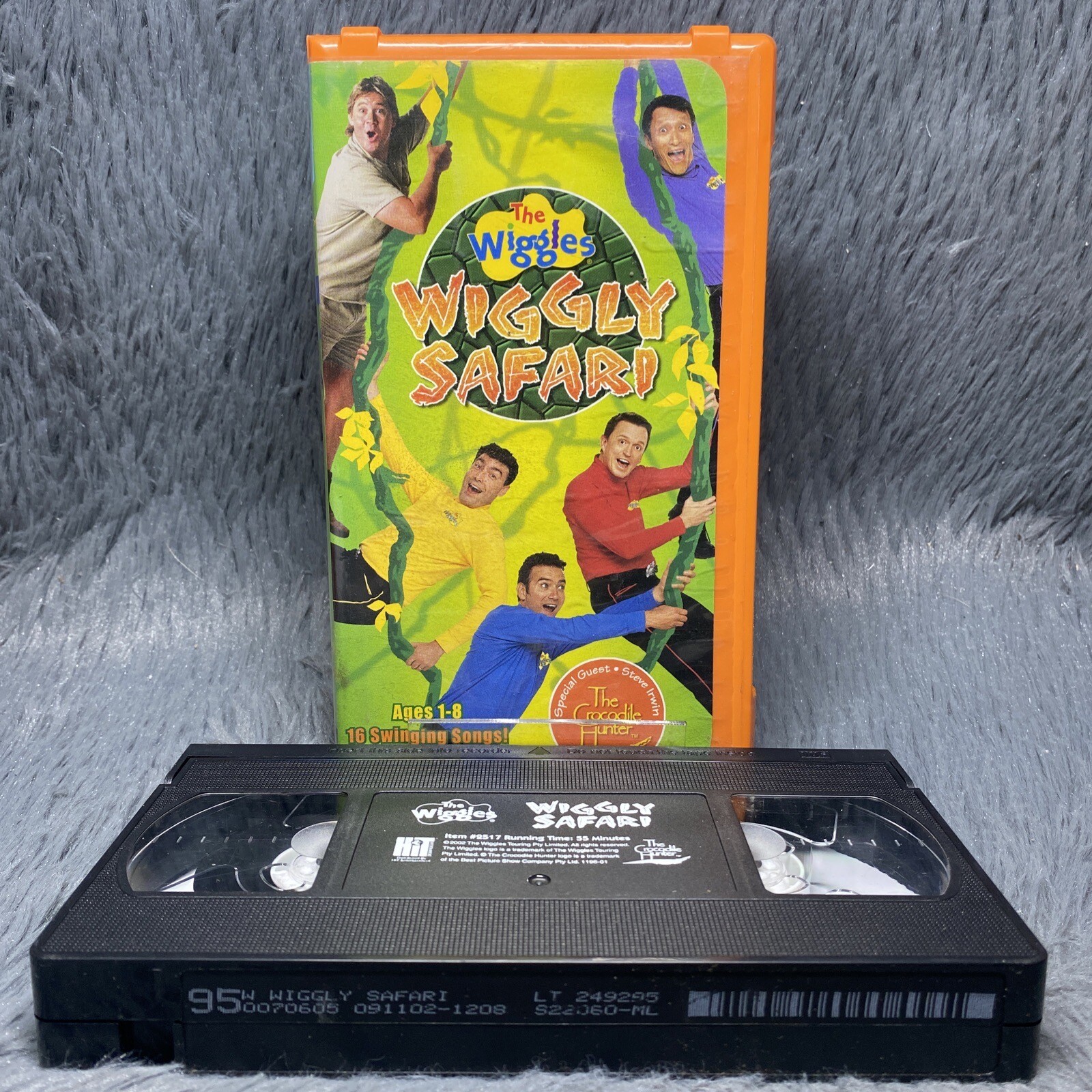 The Wiggles - Wiggly Safari VHS 2002 With Steve Irwin The Crocodile ...