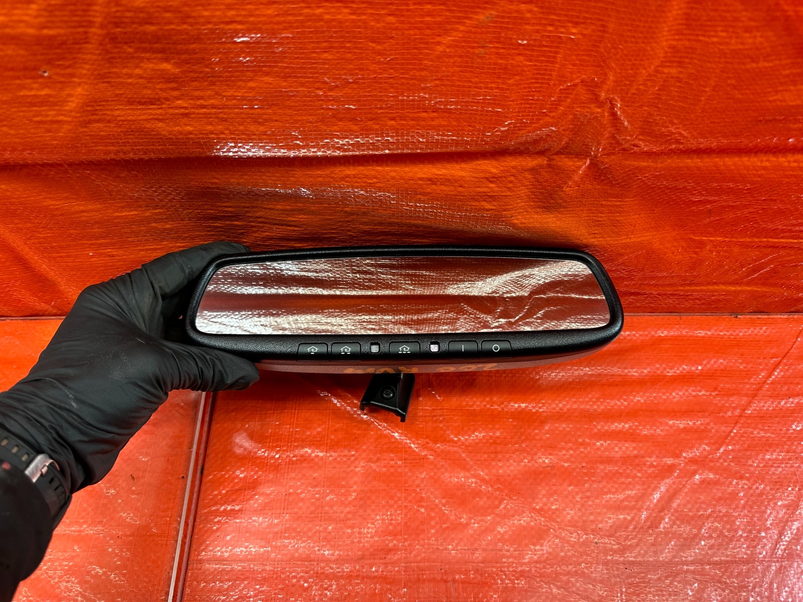 17-20 INFINITI Q60 - REAR VIEW MIRROR ASSEMBLY W/ AUTO DIM & HOMELINK ...