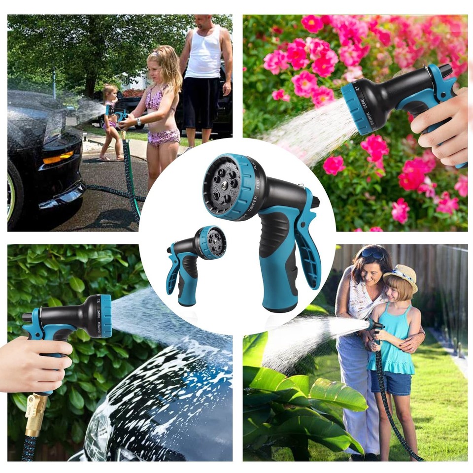 Heavy Duty Flexible Hose Expandable Garden Stretch Water Hose 25--150FT ...